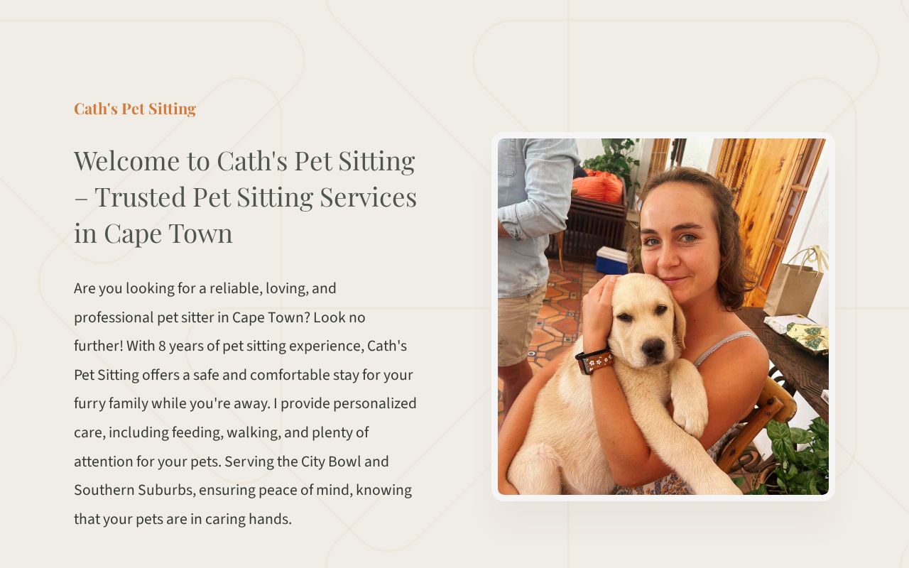 Cath's Pet Sitting